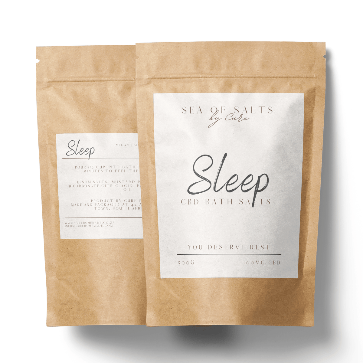 CBD Sleep Bath Salts – Cure Homemade